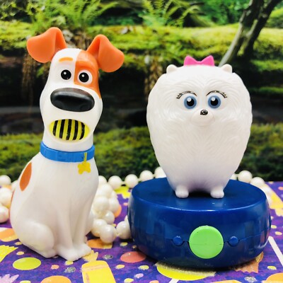 McDonalds The Secret Life of Pets 2 TAIL WAGGING MAX AND GROOVY GIDGET ...