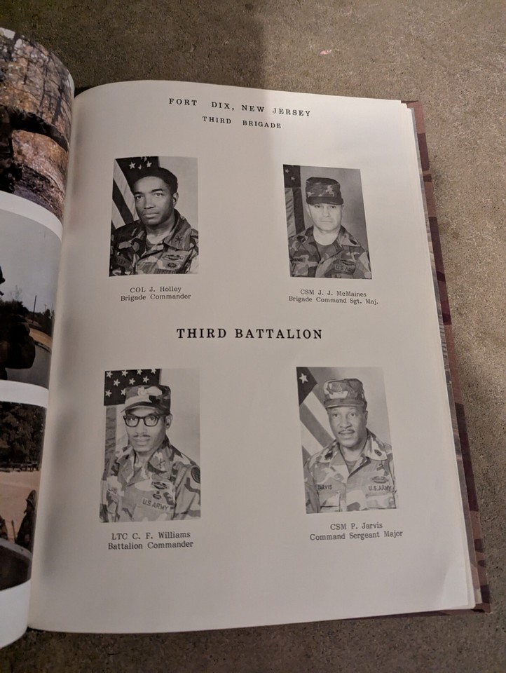 US Army Basic Training Book, 3rd BDE, 3rd BN, Co D, Ft. Dix NJ - May 2 ...