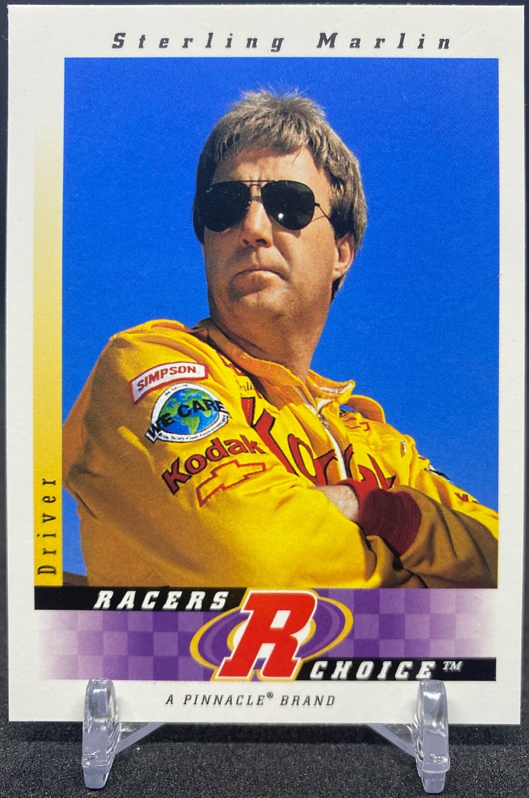 1997 Pinnacle Racers Choice - Sterling Marlin #4 for sale online | eBay