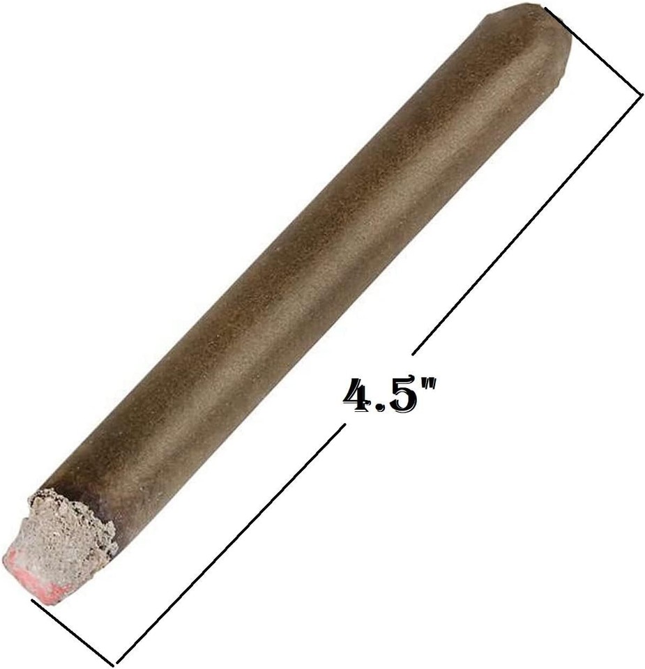 Realistic Looking Fake Stage Puff Cigar (4.5") Faux Brown Cigar. Looks ...