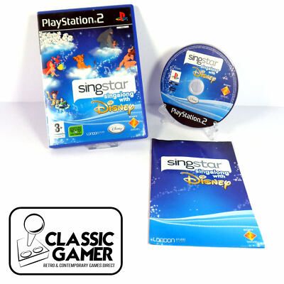 Singstar Singalong With Disney (PS2) *Near Mint* 711719743651 | eBay