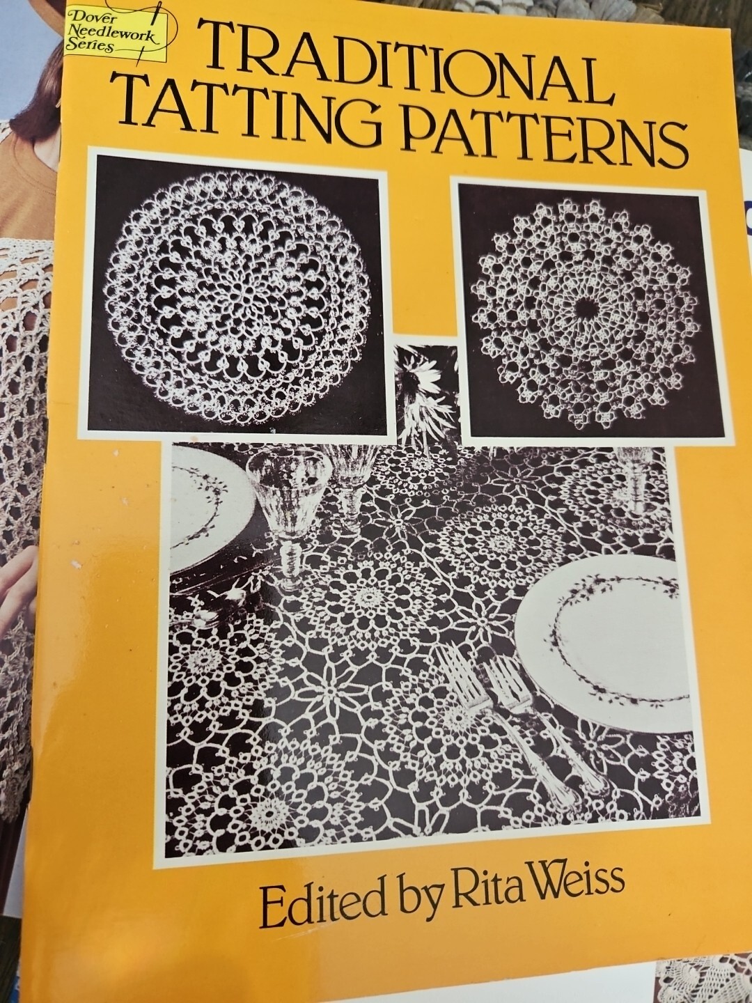 Traditional Tatting Patterns Book Dover Needlework Designs Rita Weiss ...