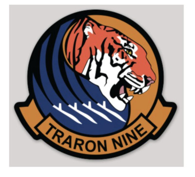 4" NAVY NAVAL AIR VT-9 TIGERS TRARON NINE VINYL STICKER DECAL | eBay
