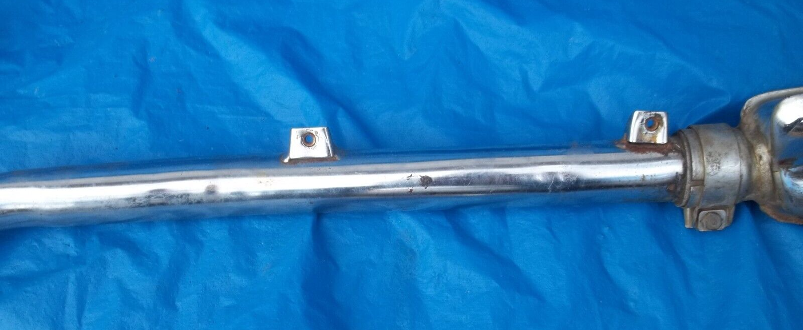 Genuine Honda CL350 LEFT/LOWER EXHAUST PIPE MUFFLER~P/N 18410-345-671 ...