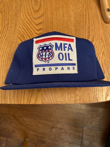 Vintage MFA Oil Propane K-Brand BIG PATCH Missouri Farmers Snapback Hat ...