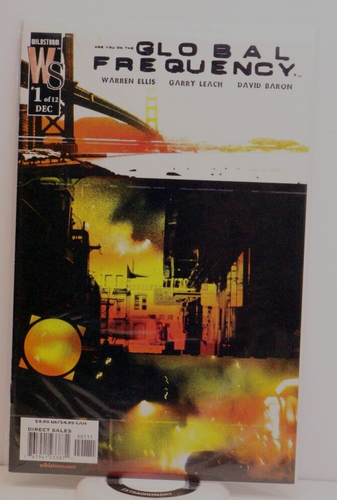 Global Frequency #1 Comic Wildstorm 2002-Brian Wood Warren Ellis BAGGED ...