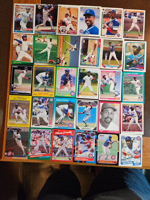 SHAWON DUNSTON - **Lot of 30 All Different** - All Cubs - All NRMT-MINT ...
