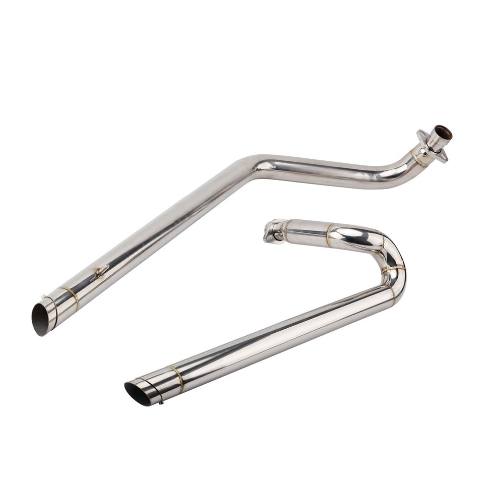 Chrome Shortshots Staggered Exhaust Pipes System For Kawasaki Vulcan ...