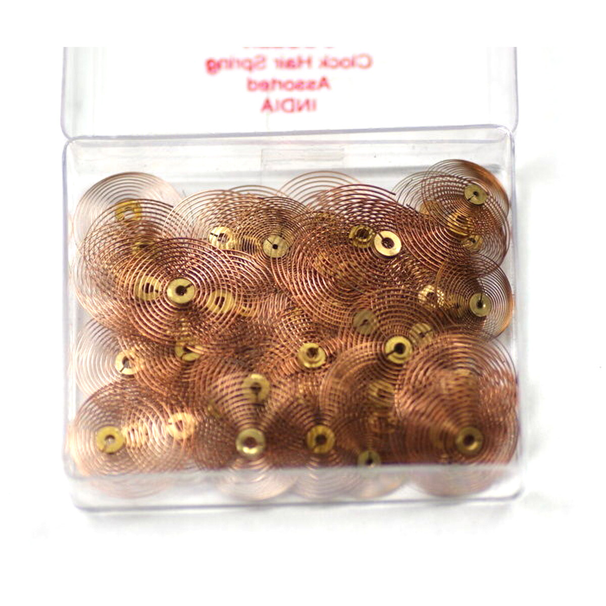 72x alarm Clock Hairsprings assortment sizes spares clockmakers hair ...