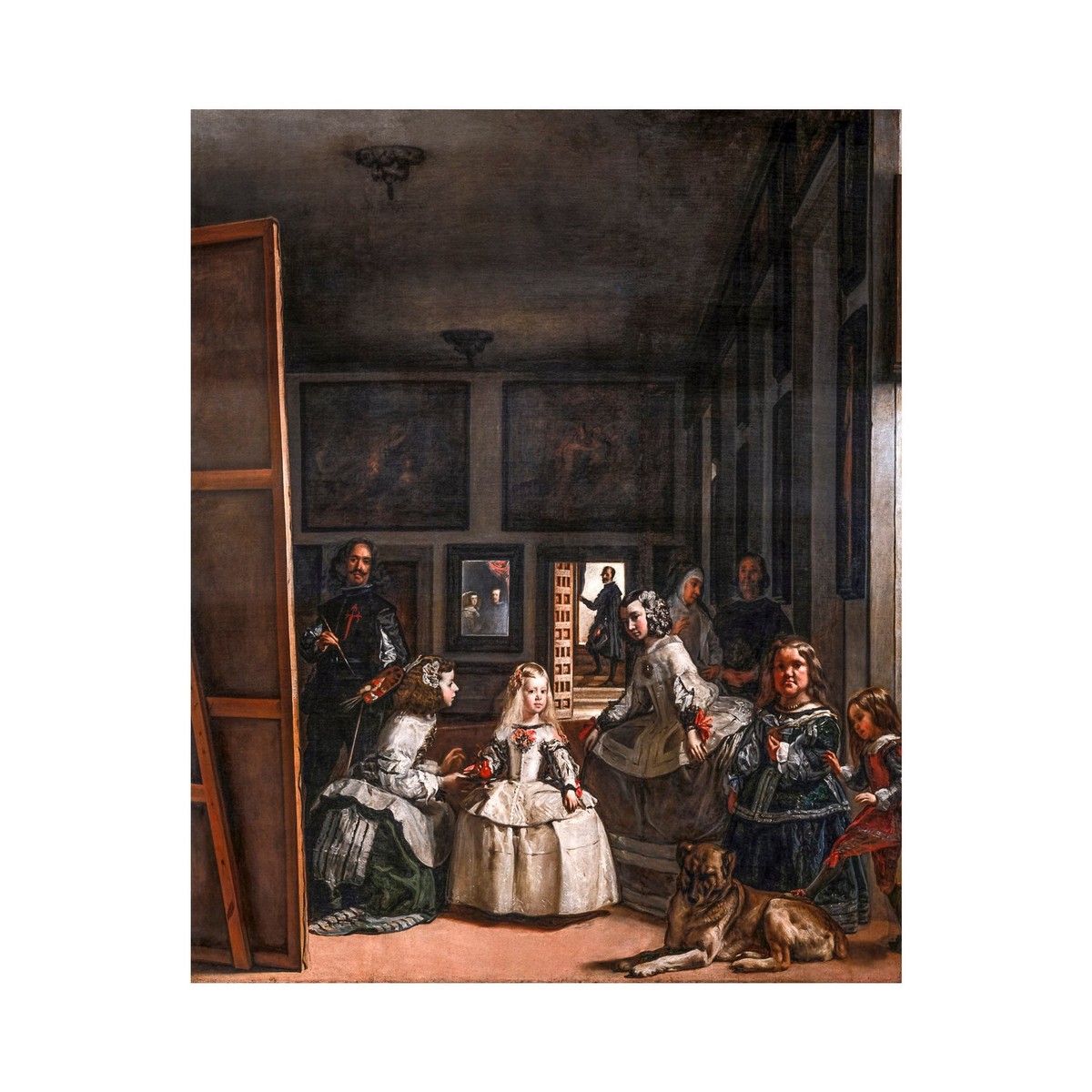 Las Meninas Las Meninas Maids Of Honour By Diego Velazquez | Framed
