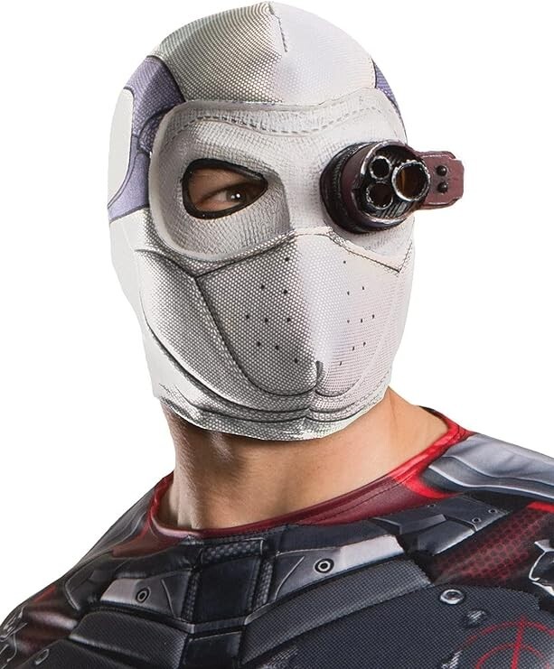 3pc Rubie DC Comics Marvel Suicide Squad Deadshot Halloween Costume Men ...