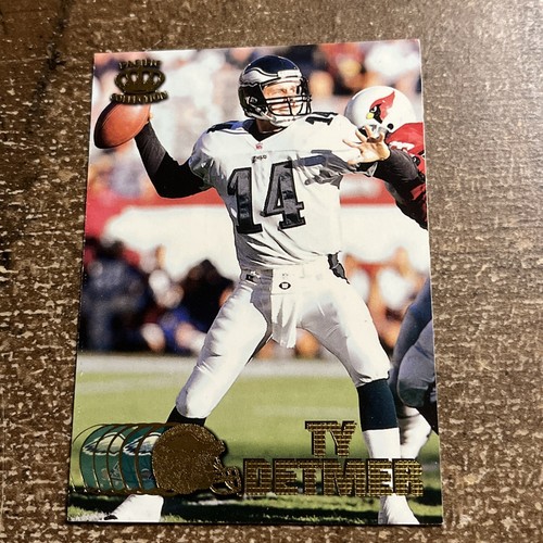 1997 Pacific Football Card #309 Ty Detmer Eagles | eBay