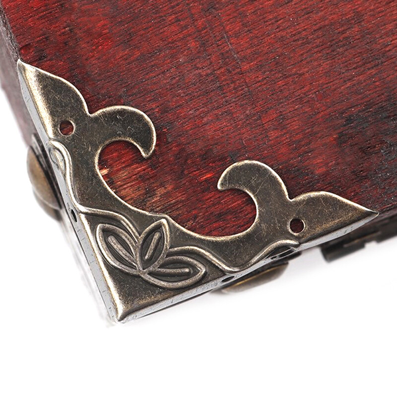 10PCS Antique Corner Bracket 30mm Scrapbook Albums Jewelry Wooden Box ...