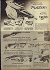 1966 PAPER AD Plazer Ray Gun Toy Daniel Boone Rifle Air Blaster James ...