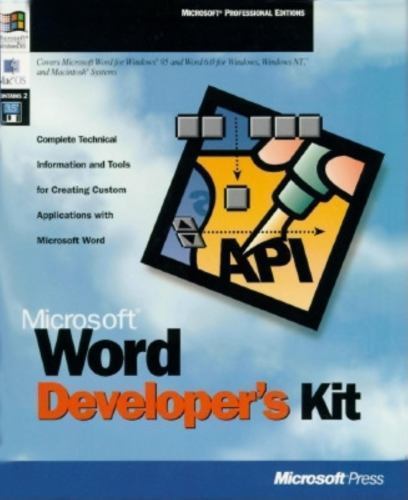 Microsoft Word Developer's Kit : Create Your Own Custom Applications ...