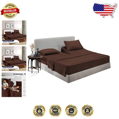 Luxury 600 Thread Count King Split Top Sheet Set for Adjustable Beds ...