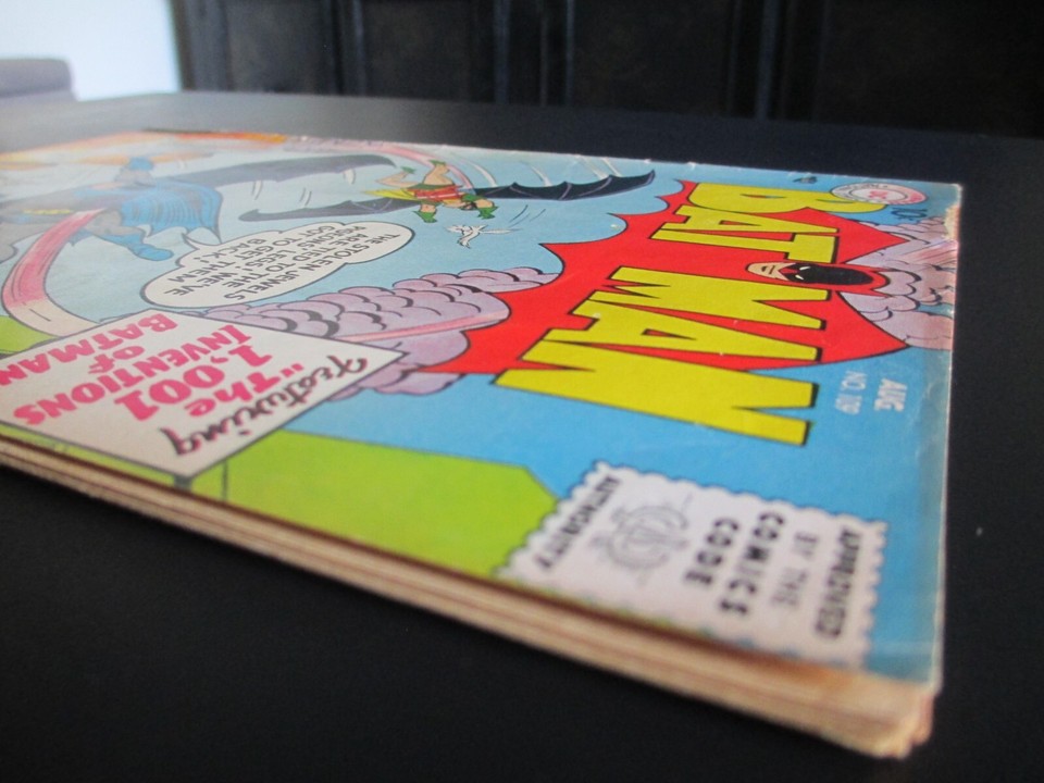 BATMAN #109 1957 THREE CRIMES AGAINST BATMAN VHTF EARLY SILVER VG ...