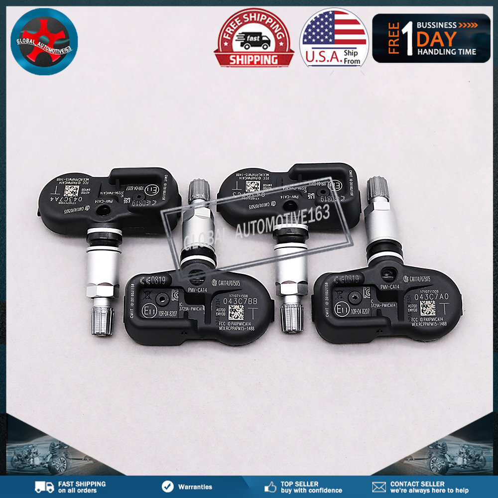 Set of (4) TPMS Tire Pressure MONITOR Sensor For 2017-2021 Nissan Titan ...