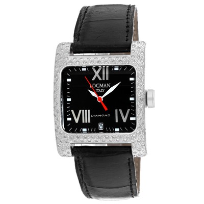 Locman Women's Diamond Classic Black Dial Watch - 431BKD | eBay