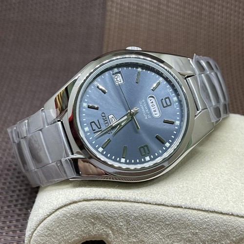 Seiko 5 SNK621K1 Automatic 21 Jewels Grey Analog Stainless Steel Men's ...