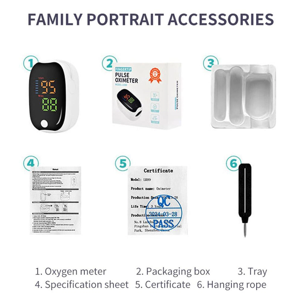 Non-invasive oximeter - oximeter, no puncture required, black | eBay