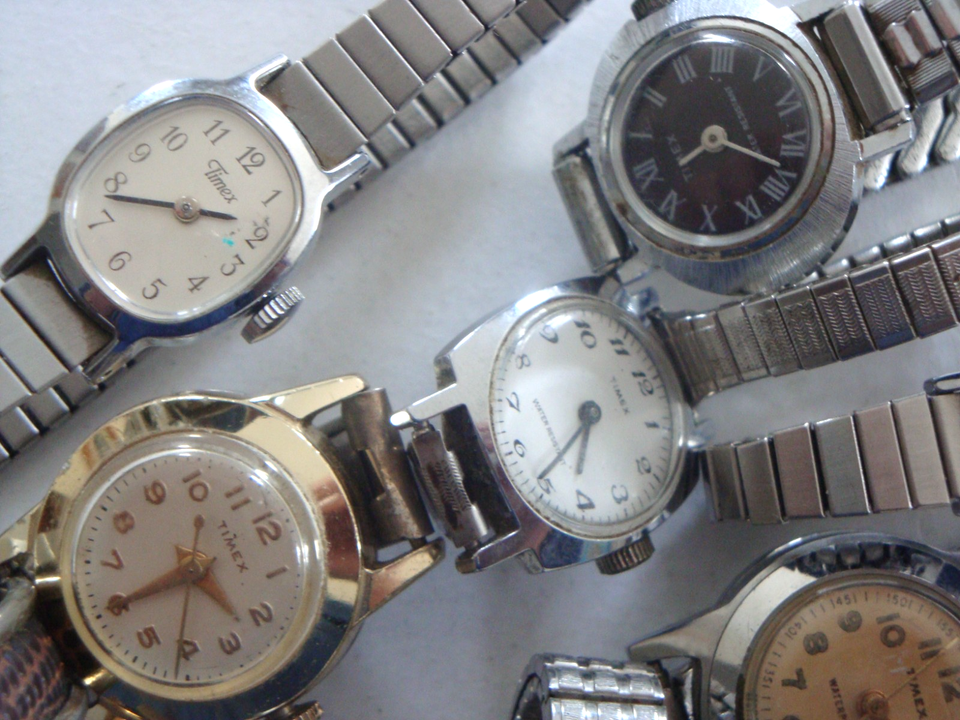 VINTAGE WATCH LOT OF MECHANICAL WIND TIMEX WATCHES PARTS REAIR LOT | eBay