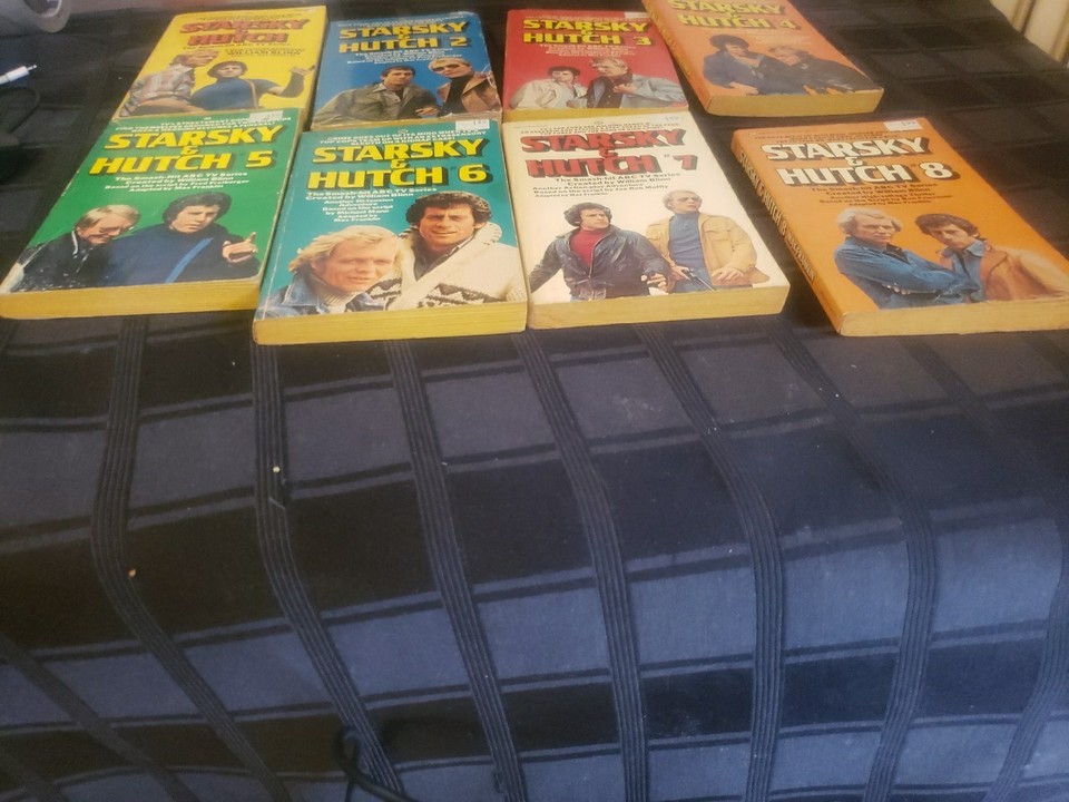 STARSKY & HUTCH Books 1-8 Max Franklin TV Series Tie-in Vintage Paperbacks | eBay