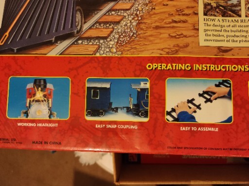 Toy State Train Set Classic Express Battery Operated 1992 Vintage No ...