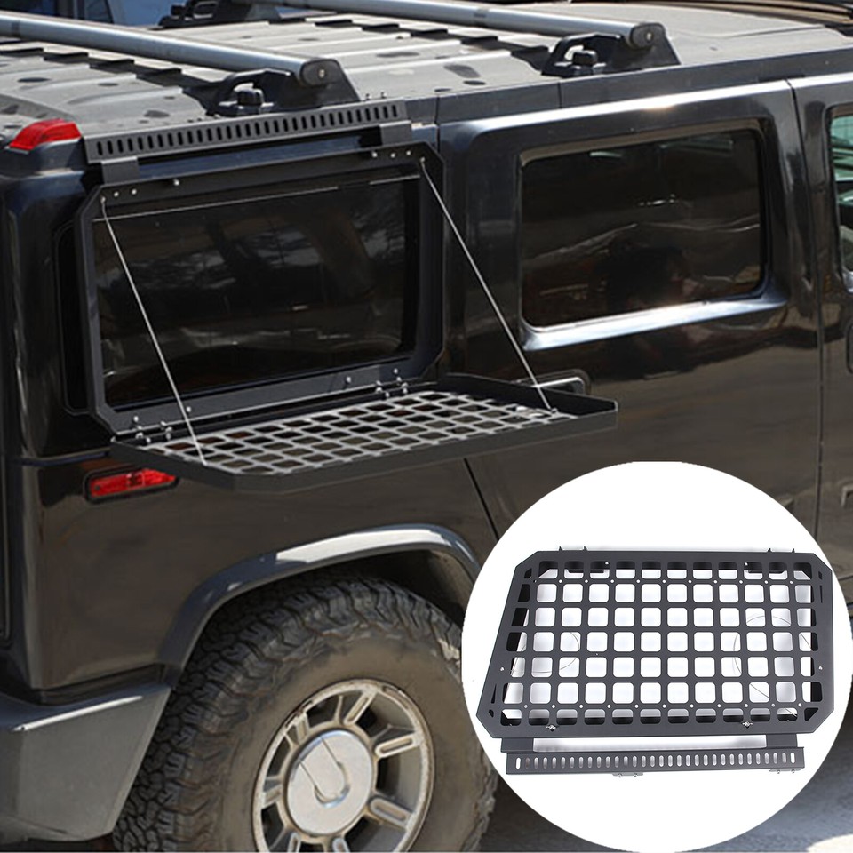 Modular Storage Panel Trunk Right Side Window Molle Shelf Rack For ...