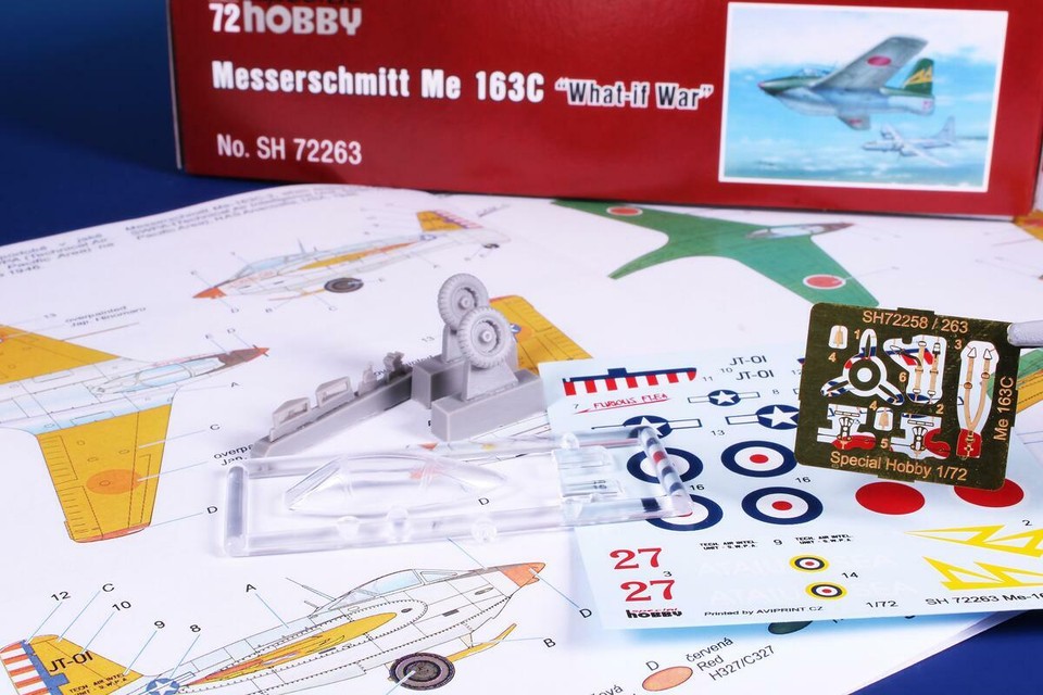 Messerschmitt Me 163C "What-If War" 1/72 SH72263 plastick model | eBay