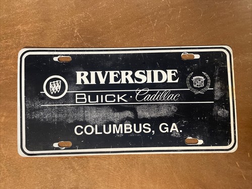 Riverside Buick Cadillac Columbus Georgia License Plate Booster Plastic ...