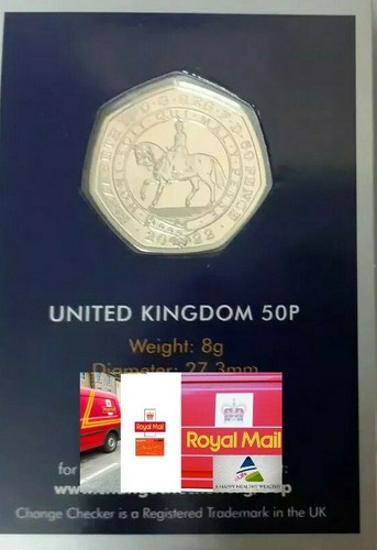 # 2022 50p The Queens 70th Platinum Jubilee Limited Edition- #GIFT COIN ...