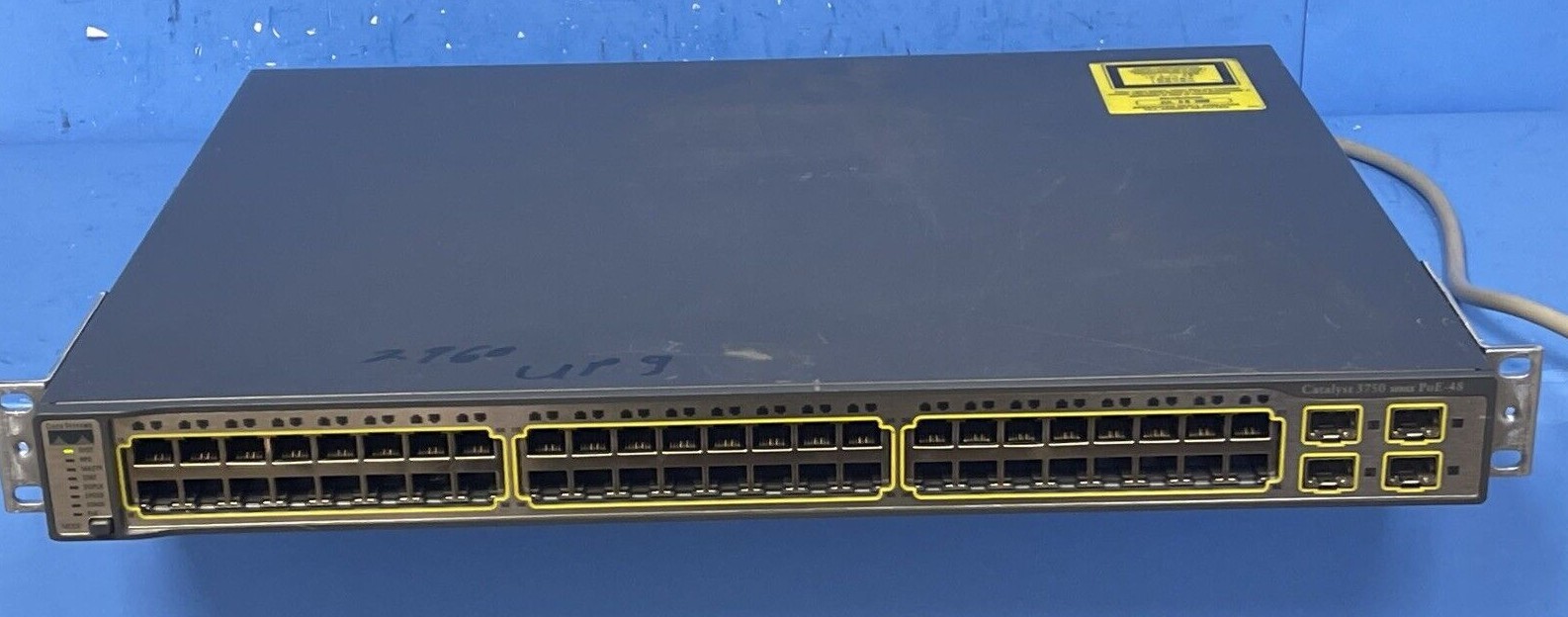 CISCO CATALYST 3750 SERIES POE-48 /WS-C3750-48PS-E 48 PORT SWITCH | eBay