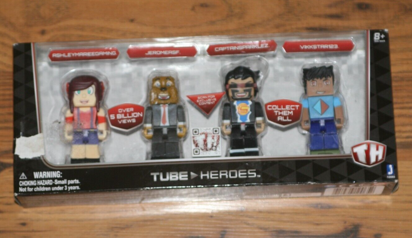Tube Heroes AshleyMarieeGaming JeromeASF CaptainSparklez Vikkstar123 ...