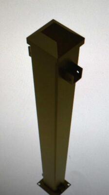 RDI Metal Works 73044027 Excalibur Middle Post 3" x 3" x 40" Bronze | eBay