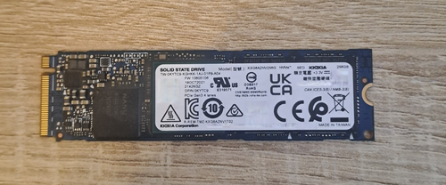 KIOXIA NVMe 2280-S2 256GB SSD, KXG6AZNV256G , Solid State Drive ...