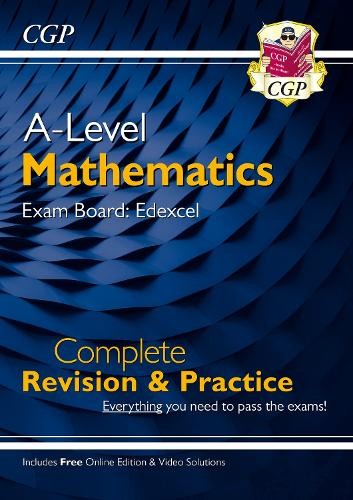 CGP Books A-Level Maths Edexcel Complete Revis (Mixed Media Product ...
