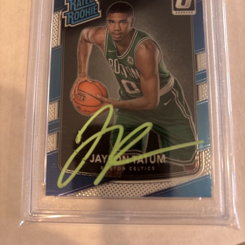 jason tatum optic rated rookie auto psa | eBay