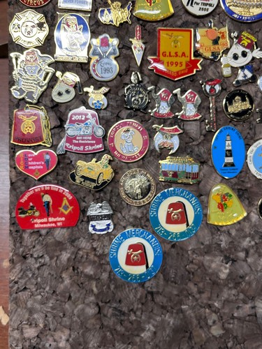 Collection of Shriners Masons Pins GLSA Sabbar Tripoli Provost Gold | eBay