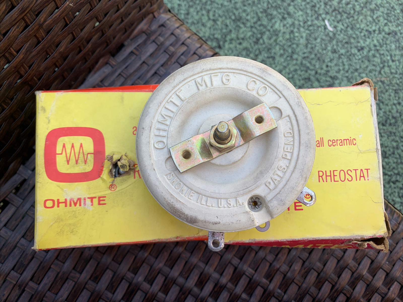 Ohmite Rheostat Rjs1ko 50 Watt 1000 Ohm for sale online | eBay
