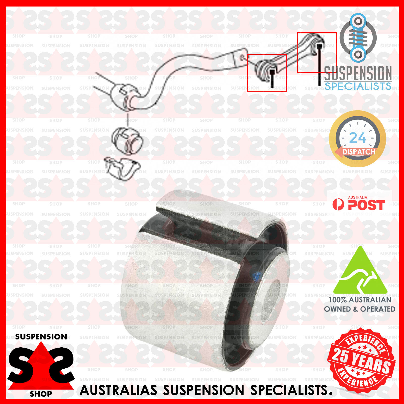 Mounting, Axle Strut Suit AUDI A5 Sportback (8Ta) 2.0 TFSI quattro A5 ...