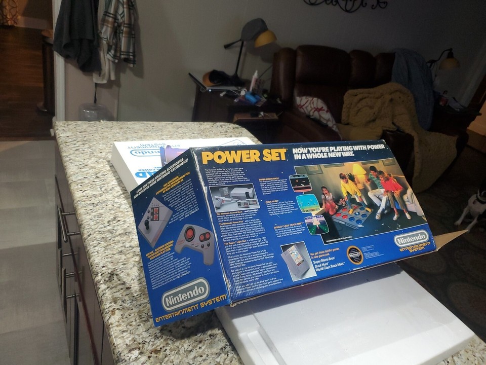Nintendo Entertainment System NES Power Set Complete In Box! CIB W ...