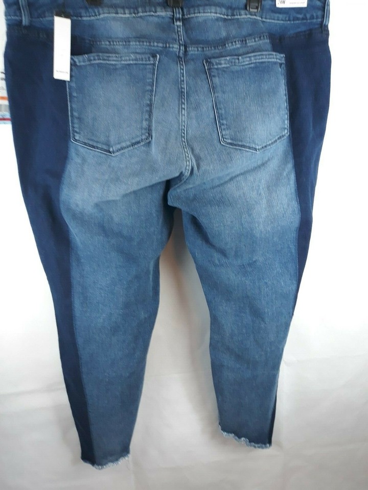 William Rast Women's Plus Size Step-Hem Skinny Jeans | eBay