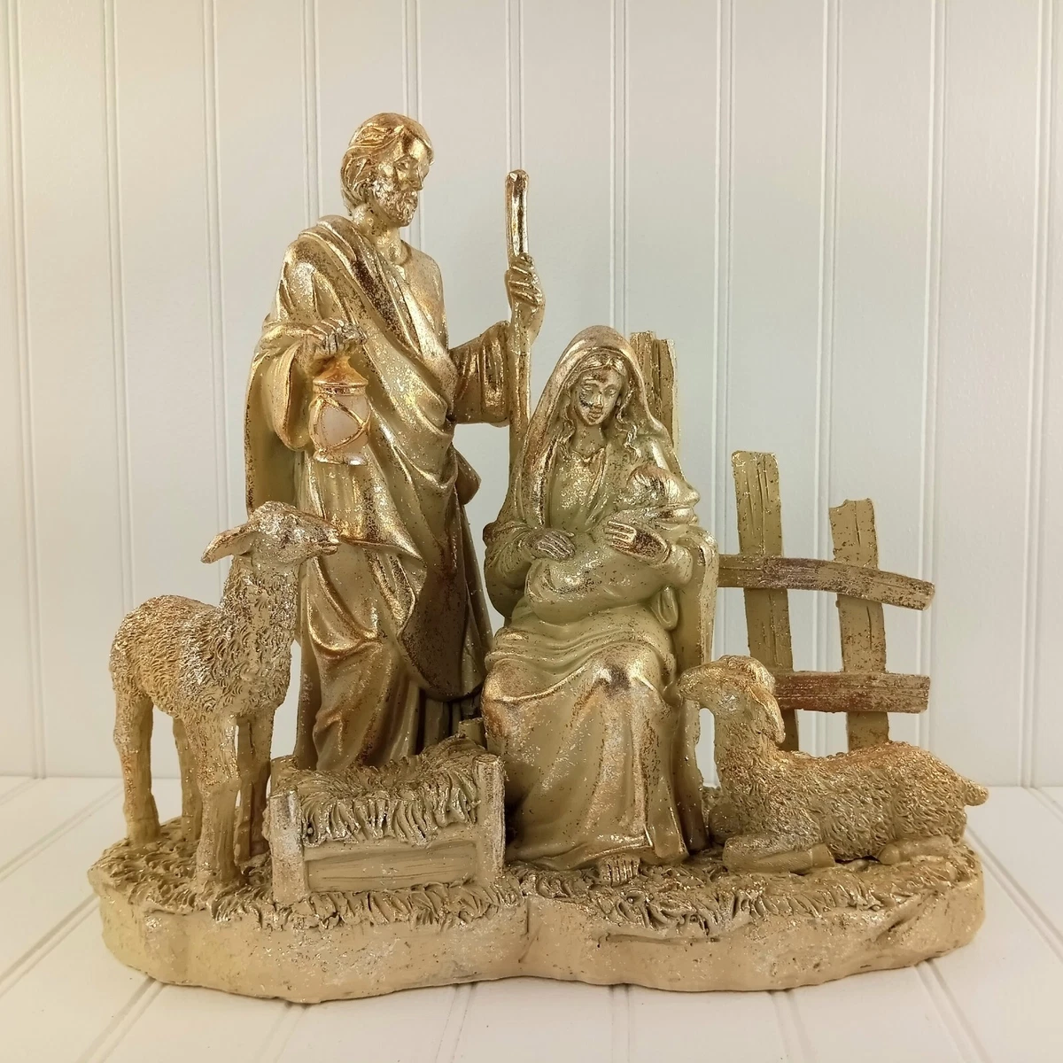 Large Nativity Set Nativity Products - Large Outdoor White Nativity ...