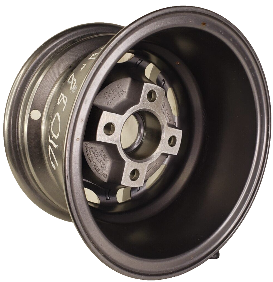2022 Club Car 10x6 4/4 Silver Machined Golf Cart Rims Wheels | Aluminum ...
