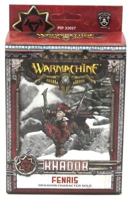 Warmachine PIP33057 Fenris Khador Dragoon Character Solo Doom Reaver ...