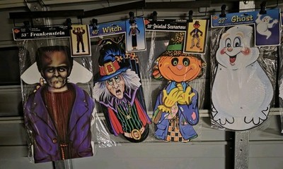 Beistle Jointed Halloween Decorations Lot Of 4 Brand New In Original ...