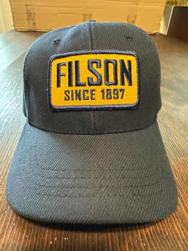 Filson Since 1897 Patch Hat Navy Cotton - Excellent Used Condition | eBay