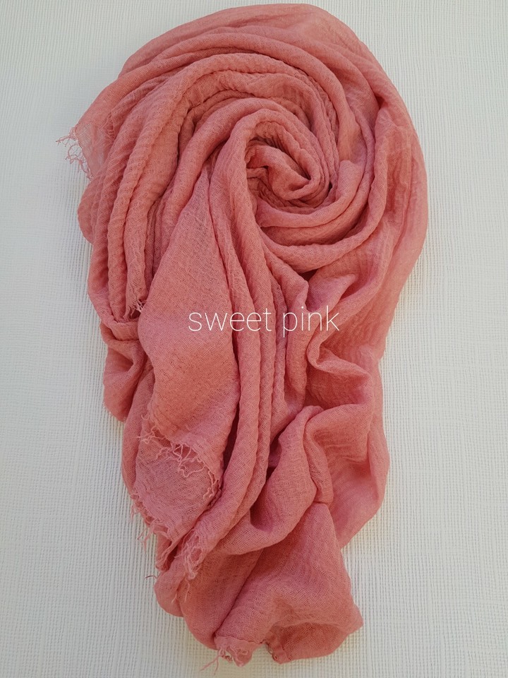 New Style Crimp BUY 5 GET 1 FREE Hijab Scarf Headscarf Crinkle Wrap ...
