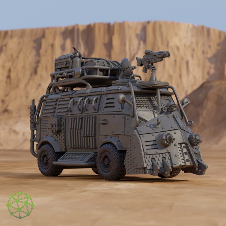Armored Van | Post Apocalyptic | Car Wars | Gaslands | Scale Mini | eBay